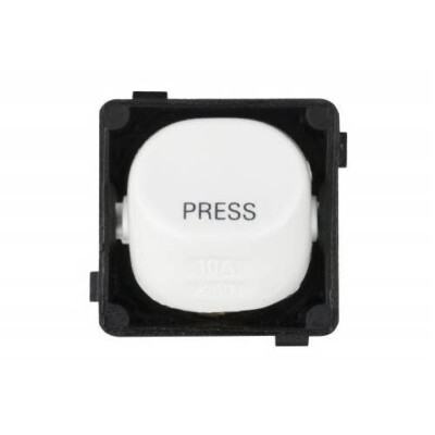 Clipsal 10Amp BELL PRESS MOMENTARY SPRING RETURN Switch Mech | 30MBPRWE ...