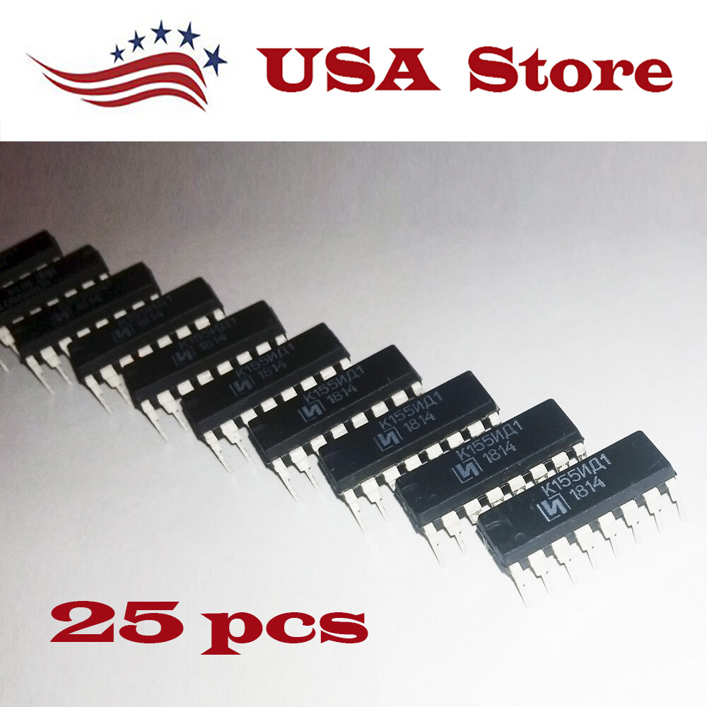 k155id1 *25 pcs* Driver for Nixie Tubes SN74141N SN74141J 74141 NEW ...