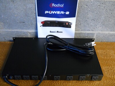Radial Engineering Power-2 9-Outlet Power Conditioner w/ Surge ...