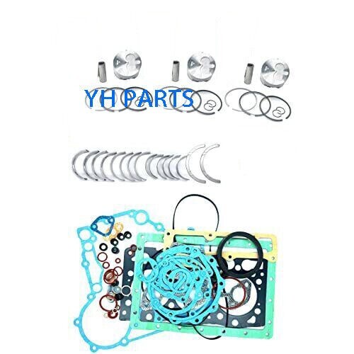 3TNE78A 3TNE78 rebuild overhaul kit For Yanmar piston + ring + full ...