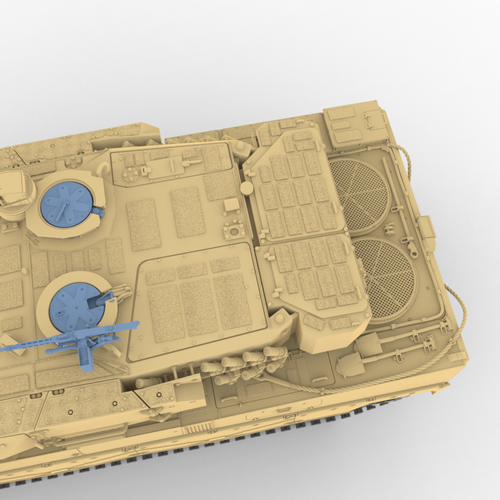 3D Printed 1/72 German Leopard 2PL Main Battle Tank Unpainted Model Kit ...