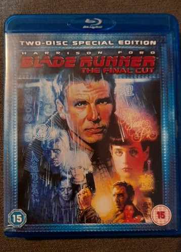 Blade Runner Blu-ray 1982 Sci-Fi Movie Classic 2 Final Cut 2 Discs ...