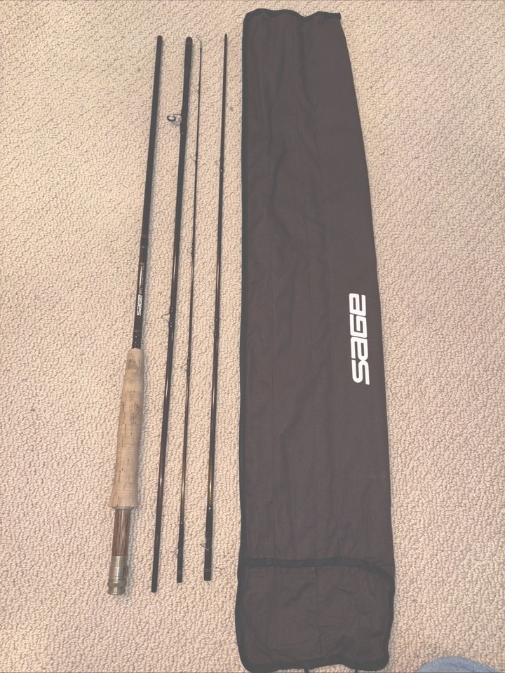 Sage Fly Fishing Rod With aluminum Case | eBay