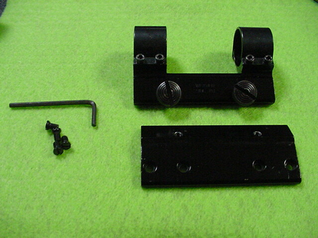 Mannlicher Schoenauer WR Weaver QR QD 1" Scope Side Mount & MS Side ...