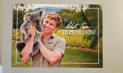 ROBERT IRWIN PRE-PRINTED AUTOGRAPH 2025 CALENDAR - SOLD OUT | eBay
