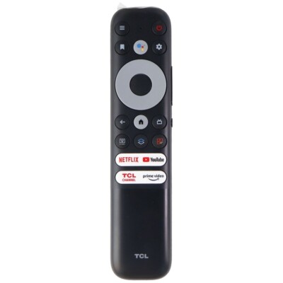 TCL Remote Control (RC902N FMR1) with Netflix/Youtube Hotkeys - Black ...