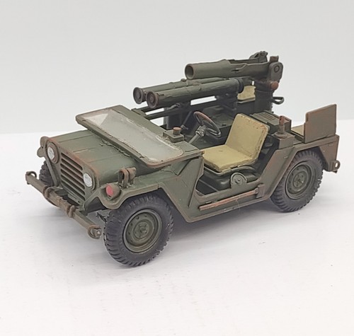 1:35 Scale Built Painted Plastic Model US Army M151a2 Mutt Ford W TOW ...