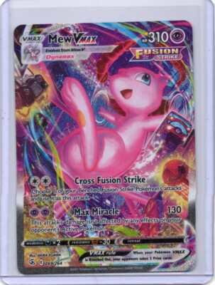 Mew VMAX Alt Art 269/264 - Pokémon Fusion Strike Secret Rare Holo | eBay