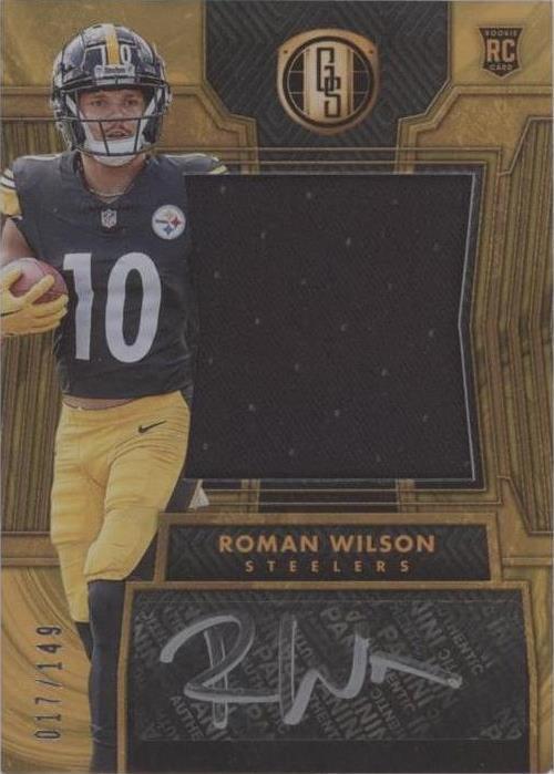 2024 Panini Gold Standard - Rookie Jersey Autographs Jumbo Roman Wilson ...