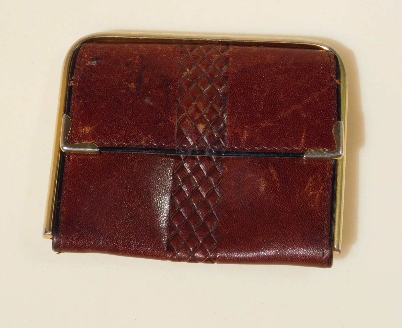 VTG MINI Coin Purse Wallet CALF LEATHER ITALY FIOCCHI PRYM-2 | eBay