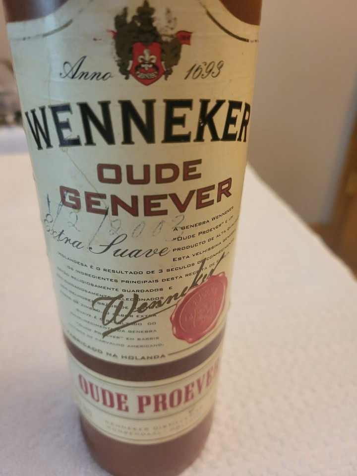 VINTAGE WENNEKER OUDE GENEVER ODUE PROEVER HOLLAND PRE-OWNED EXCELLENT ...
