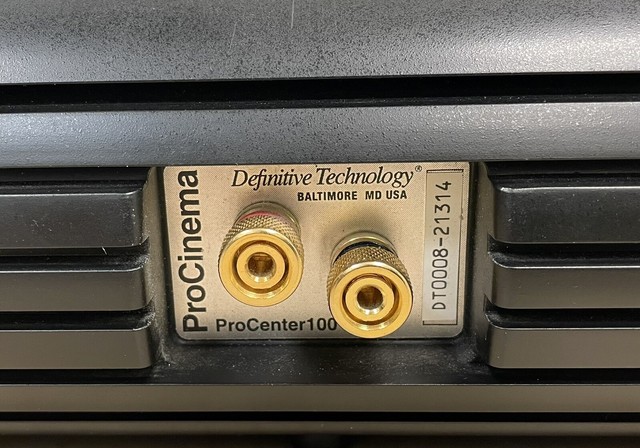 Definitive Technology Promonitor 100 Main / Stereo Speakers for sale ...