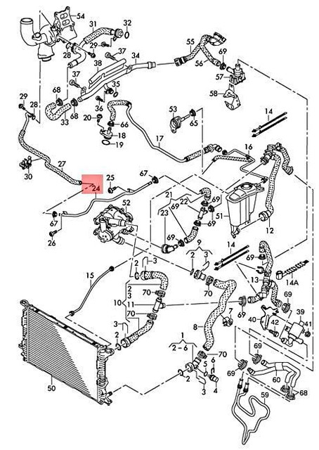Genuine Audi Pipe 06L121075B / 06L-121-075-B OEM for sale online | eBay