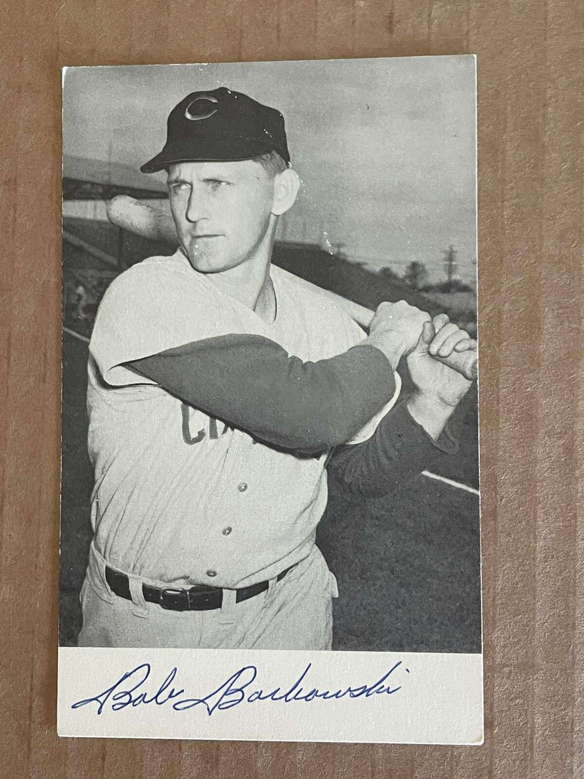 Cincinnati Reds Team Issued Postcard Bob Borkowski Autographed | eBay