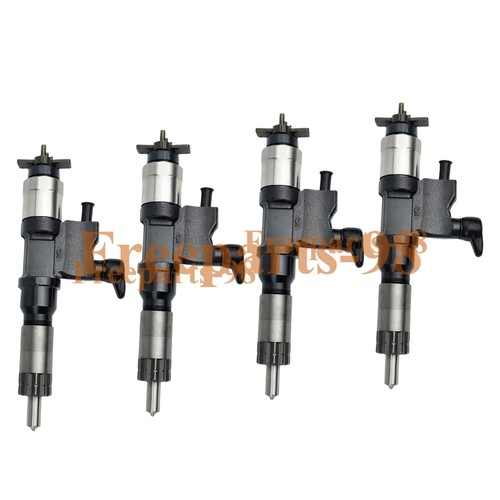 4pcs 8-97609788-7 095000-6366 Common Rail Injector For Isuzu 4HK1 6HK1 ...