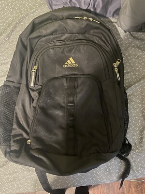 Adidas Black And Gold Backpack | eBay