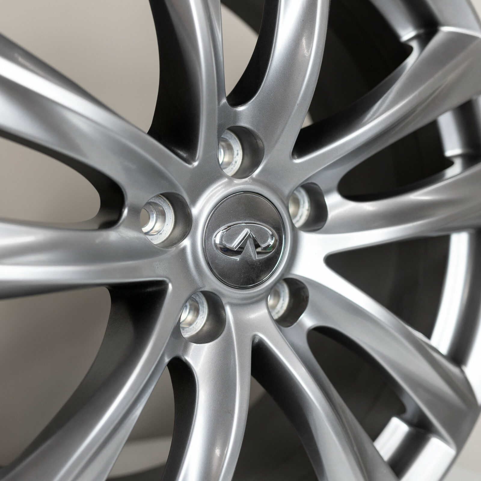 INFINITI Q70 18X8.0 OEM WHEEL RIM 73777 FACTORY HYPER SILVER D0C003ZF4A ...