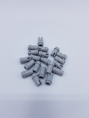 LEGO LOT 20 X CONNECTOR PEG W KNOB LIGHT BLUISH GRAY REF 4274 / 4211483 ...