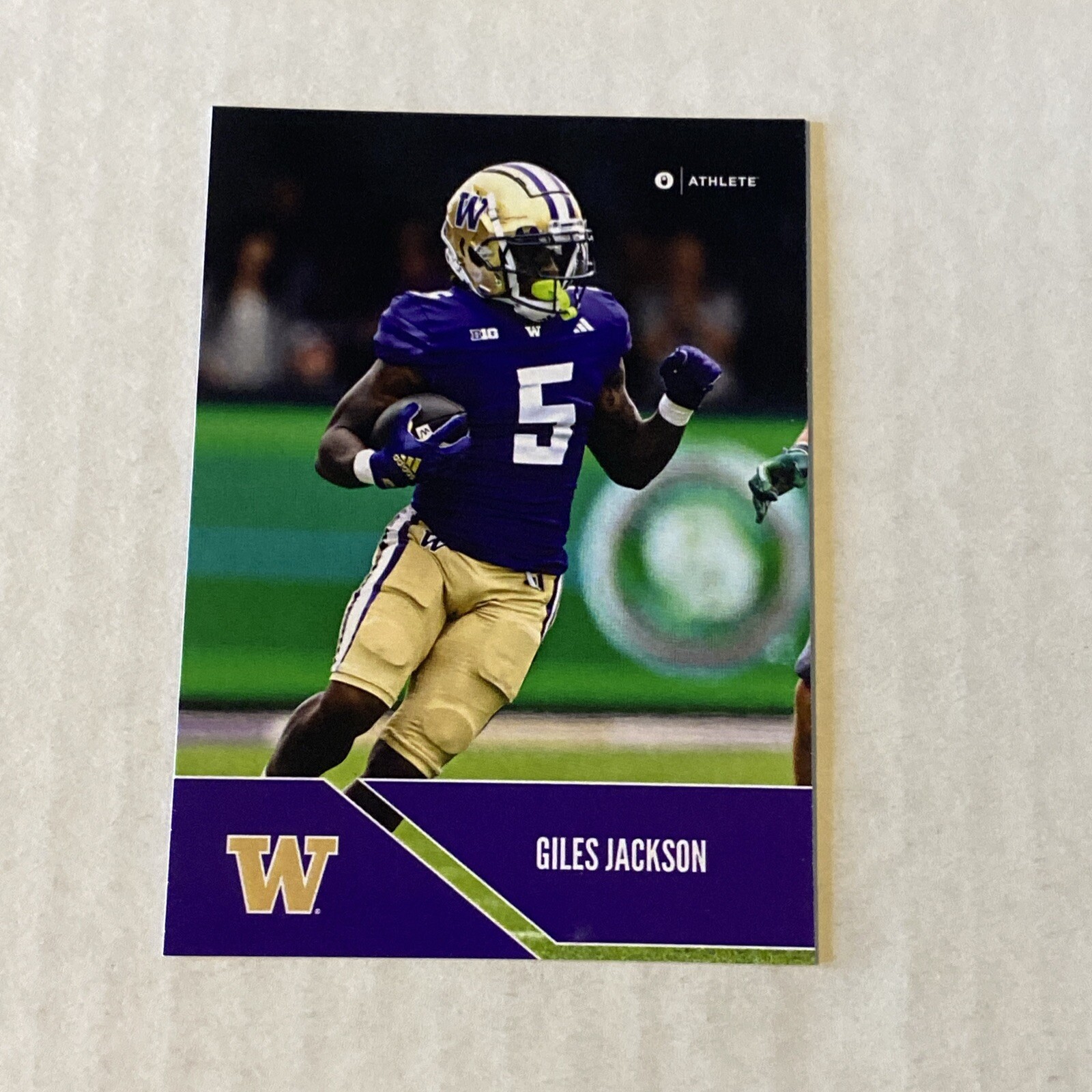 2024 ONIT Washington Huskies FOOTBALL card GILES JACKSON | eBay