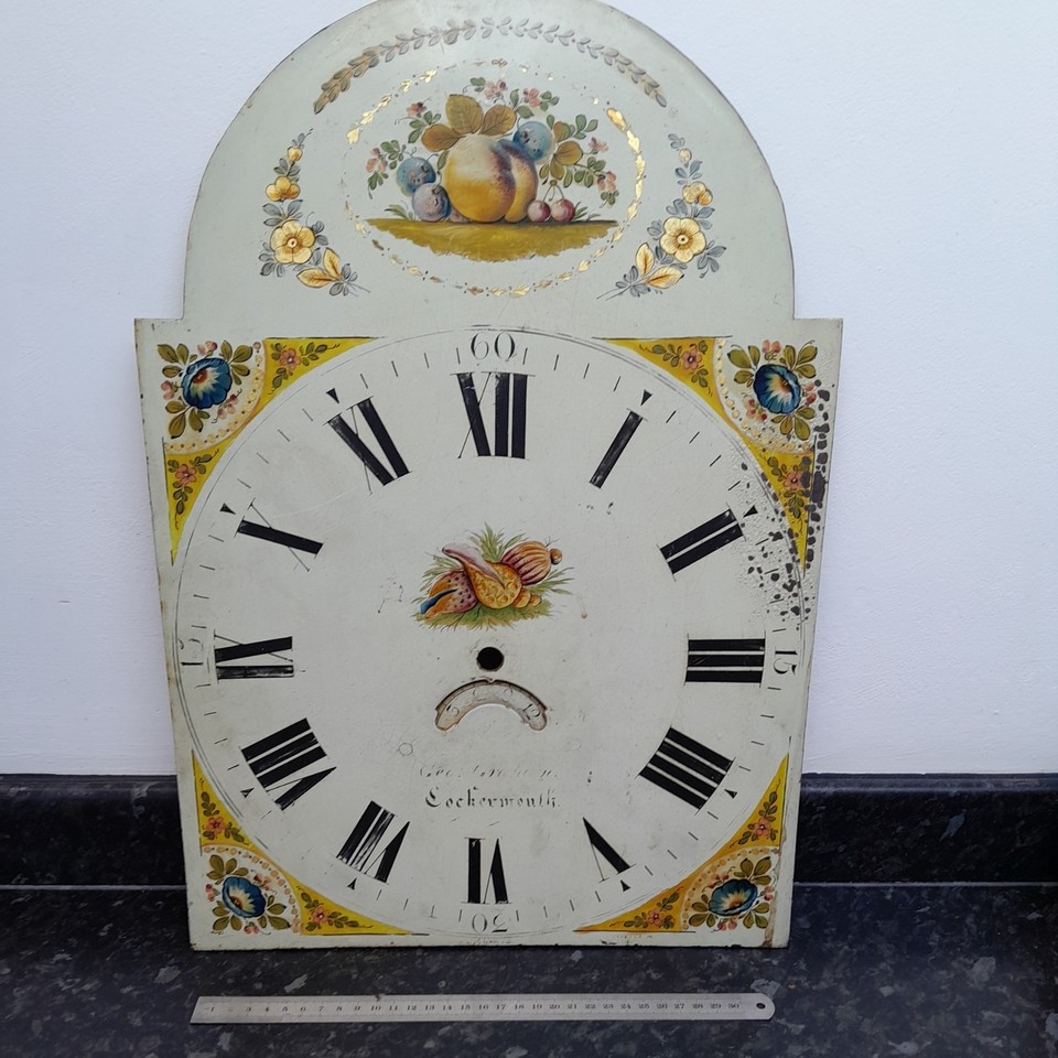 LONGCASE GRANDFATHER CLOCK FACE COCKERMOUTH | eBay UK