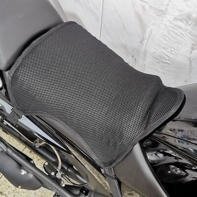 Universal Motorcycle Comfort Gel Seat Cushion Motorbike Air Pillow Pad ...