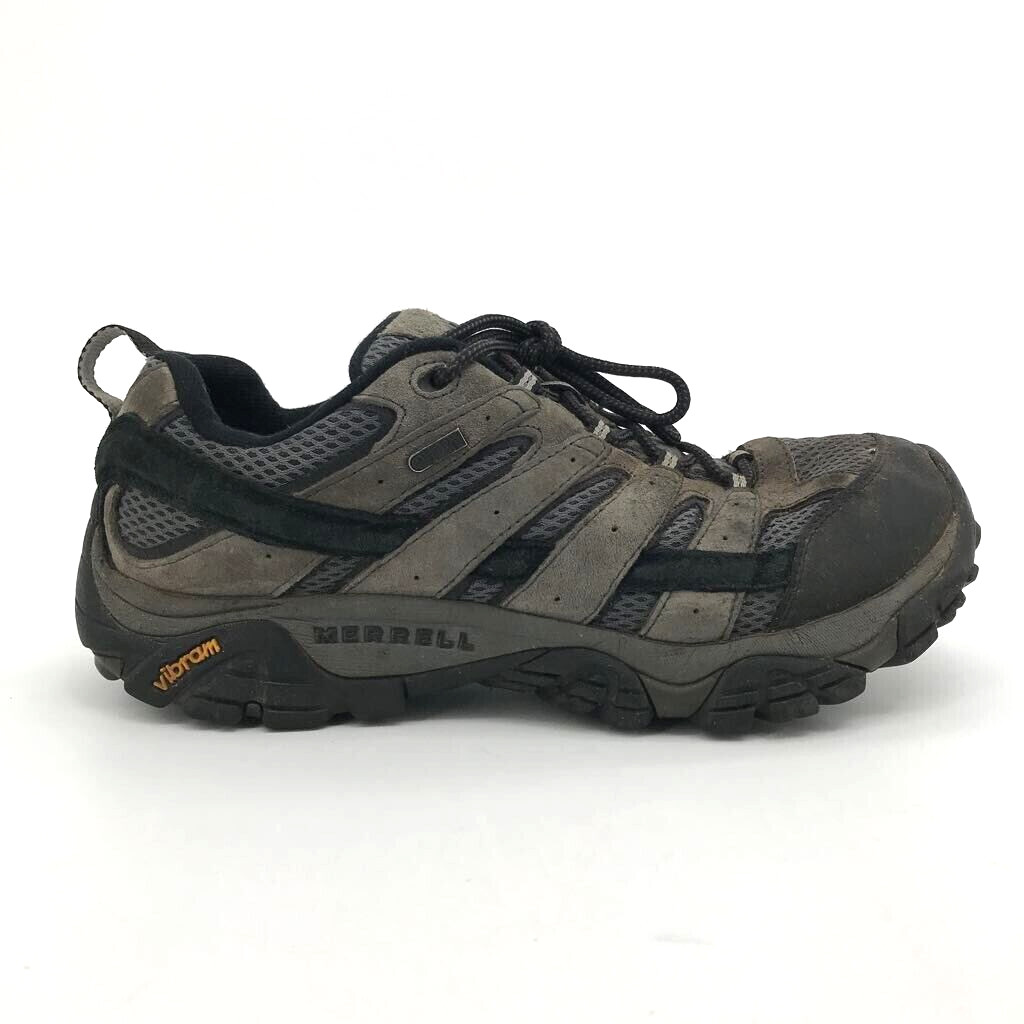 Merrell Mens Moab 2 Hiking Shoes Gray J06031W Leather… - Gem