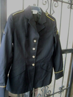 COAT, WOMEN'S , CLASSIC DESIGN, ARMY BLUE 450, FUSIBLE SIZE: 10WP | eBay