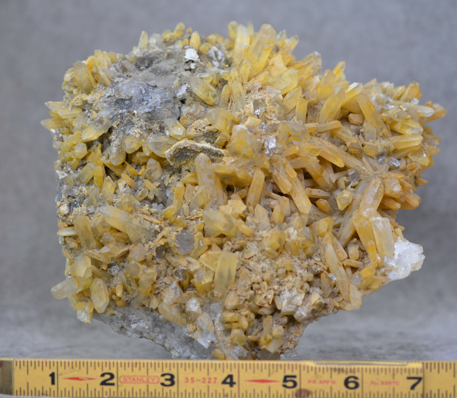 Gorgeous Iron Stained Quartz Crystal Specimen Bonanza Mine Zacatecas ...