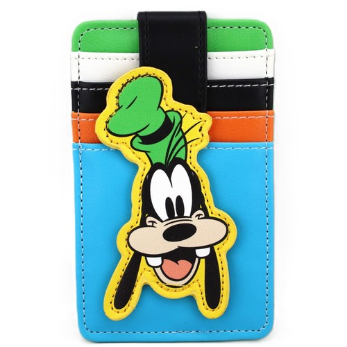 NEW WITH TAG! Disney Goofy Faux Leather Cardholder! | eBay