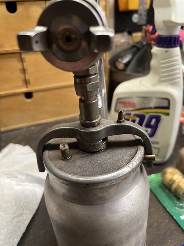 DeVilbiss Jga-502 JGA502 JGA 502 Siphon Spray Paint Gun and 30 Cap TGC ...