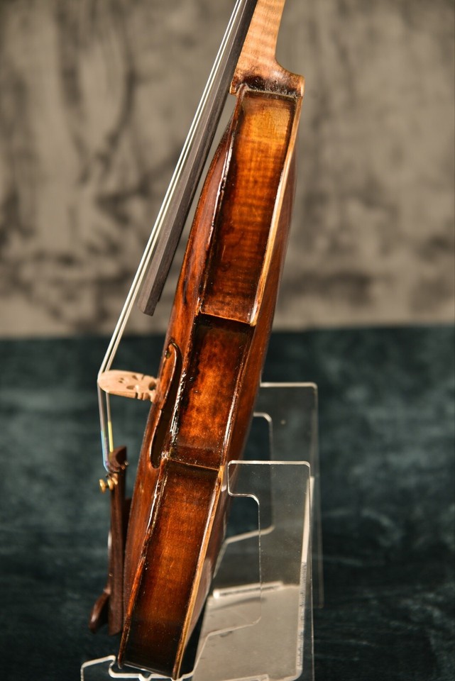 Labeled Josef Guarnerius fecit Cremonae violin, Listen To The Video ...