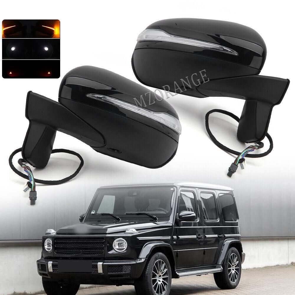 G63 Mercedes Mirrors Replacement Mirror Set G63 G500 G550 G55 G Wagon