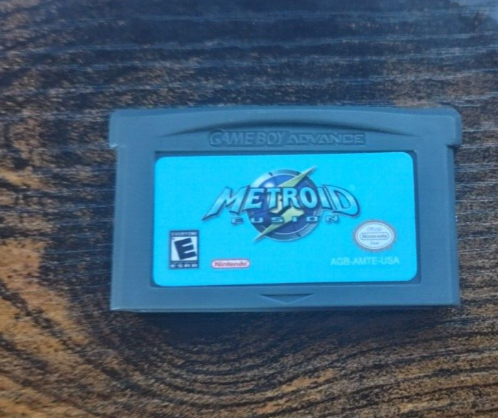Metroid fusion/Metroid Zero mission Nintendo Game boy Advanced(GBA) | eBay