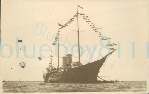 1927 Photo Steamship Steam Yacht July 5.5x3.5" | eBay