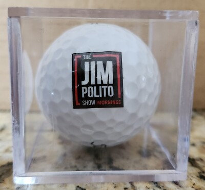 The Jim Polito Show Logo Golf Ball -Titleist Velocity (In display case ...