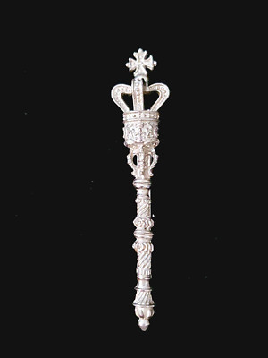 VTG SILVERTONE NORFOLK HISTORIC MACE CELTIC CROSS ROYAL CROWN SCEPTOR ...
