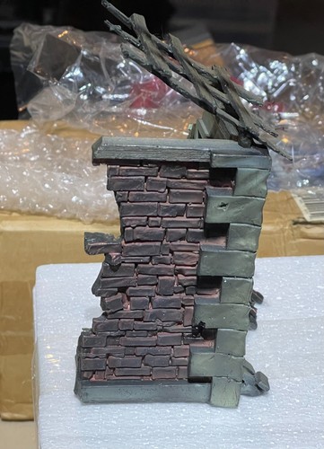 The Collectors Showcase Diorama Accessory CS00225 Normandy Ruined House ...