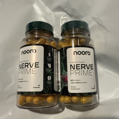 2 Nooro Nerve Prime 60ct B12 Lions Mane | eBay