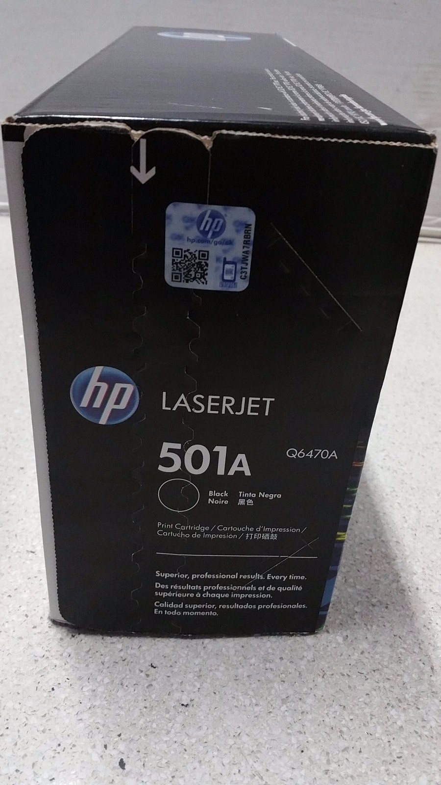 Genuine HP Q6470A Black Toner for use in HP LJ 3600, 3800, CP3505 | eBay