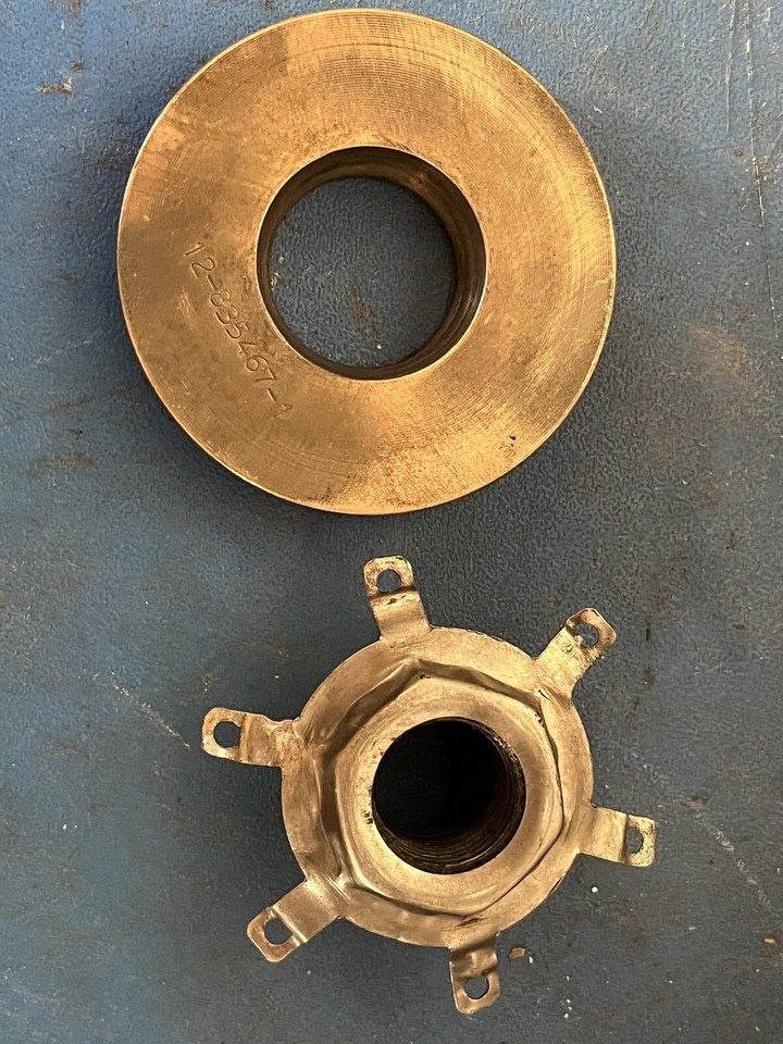 Mercury Outboard 80 HP Prop Propeller Hardware 75282 Nut Thrust Washer ...