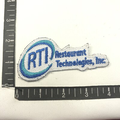 Used / Recycled RTI RESTAURANT TECHNOLOGIES INC Patch 00DB | eBay
