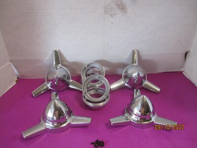 4 AMERICAN RACING 200'S DAISY T70 3 BAR BULLET SPINNE WHEELS 2 1/2 HOLE ...