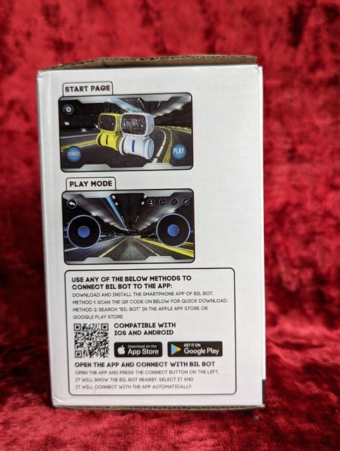 Bil Bot Bluetooth Interactive Listening Robot ( White ) Hot Gift of ...