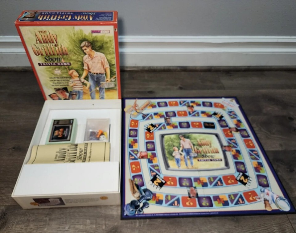 The Andy Griffith Show Trivia Board Game 1998 Mayberry Game Complete By ...