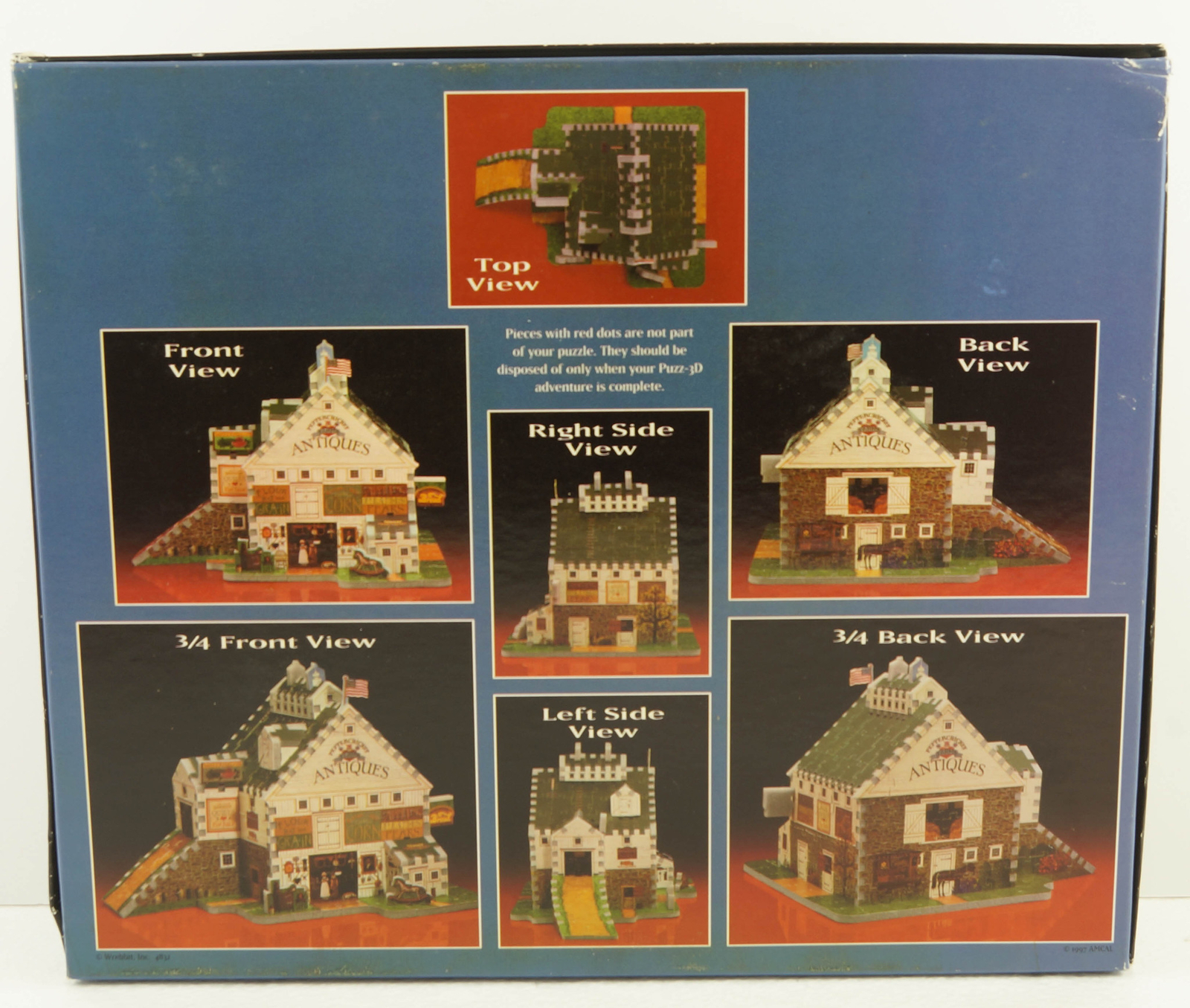 Charles Wysocki Americana Puzz 3d Peppercricket Farms Puzzle 1997 for ...