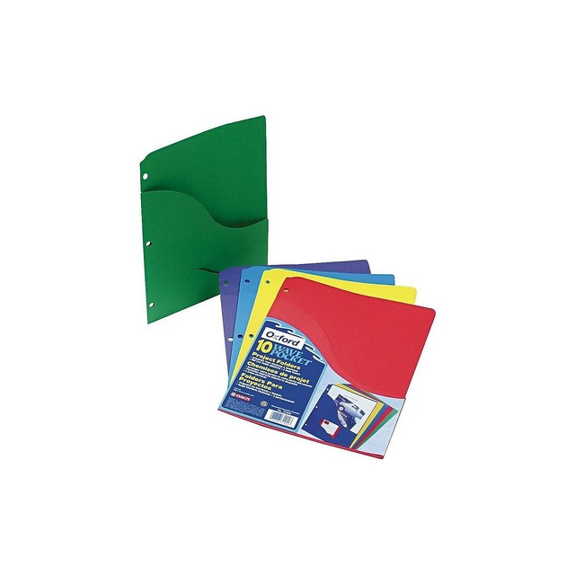 ESSELTE PENDAFLEX CORP 32900 Slash Pocket Project Folders- Jacket- for ...