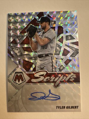 2022 Mosaic Tyler Gilbert Mosaic Prizm Auto #SC-TG Arizona Diamondbacks ...