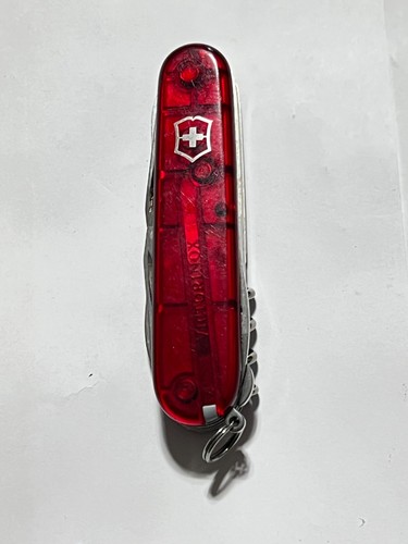 Victorinox Huntsman 91MM Ruby Swiss Army knife | eBay