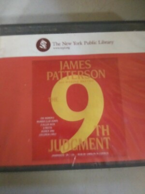 Shelf184 Audiobook~ THE 9TH JUDGMENT, JAMES PATTERSON | eBay
