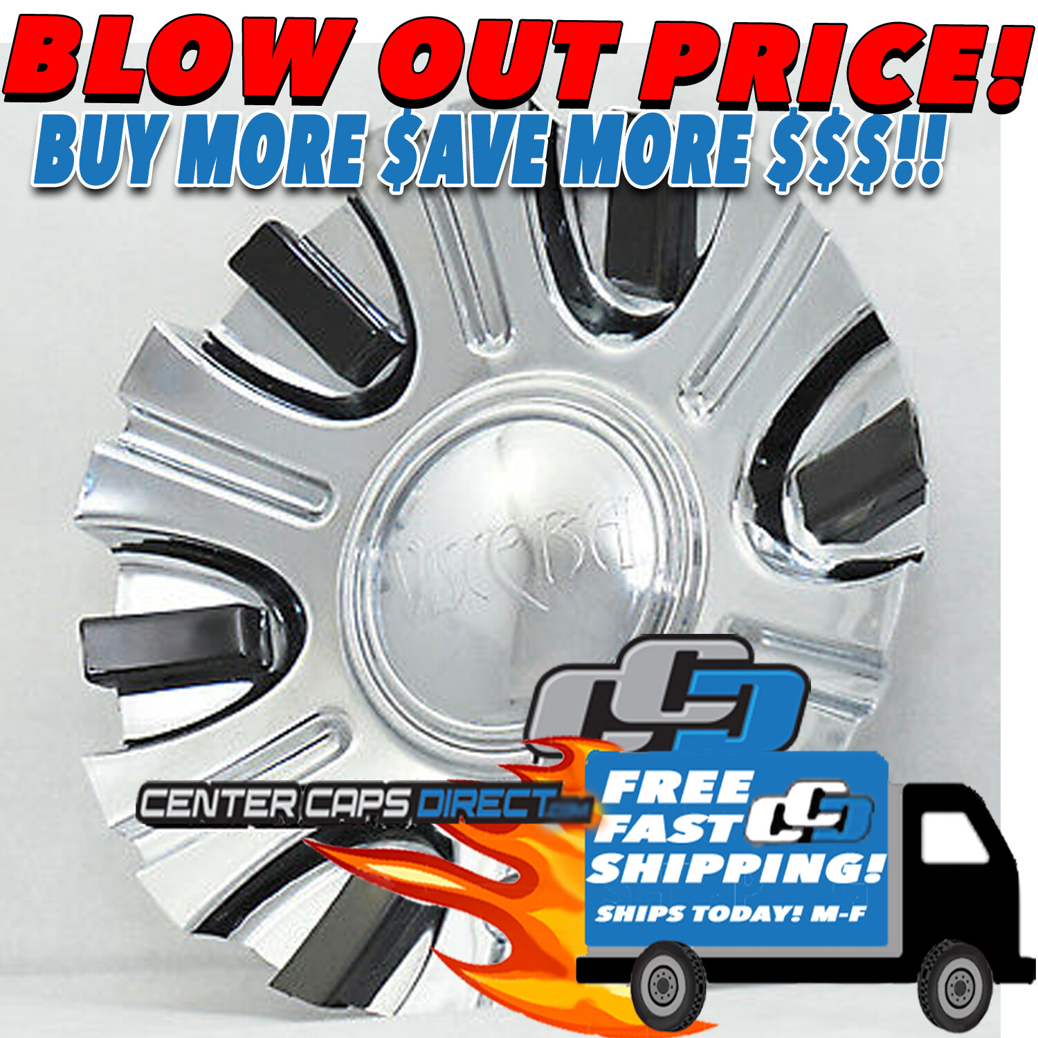 EMR0767-TRUCK-CAP VISCERA LOGO WHEEL RIM CENTER CAP CHROME W/ BLACK & 1 ...
